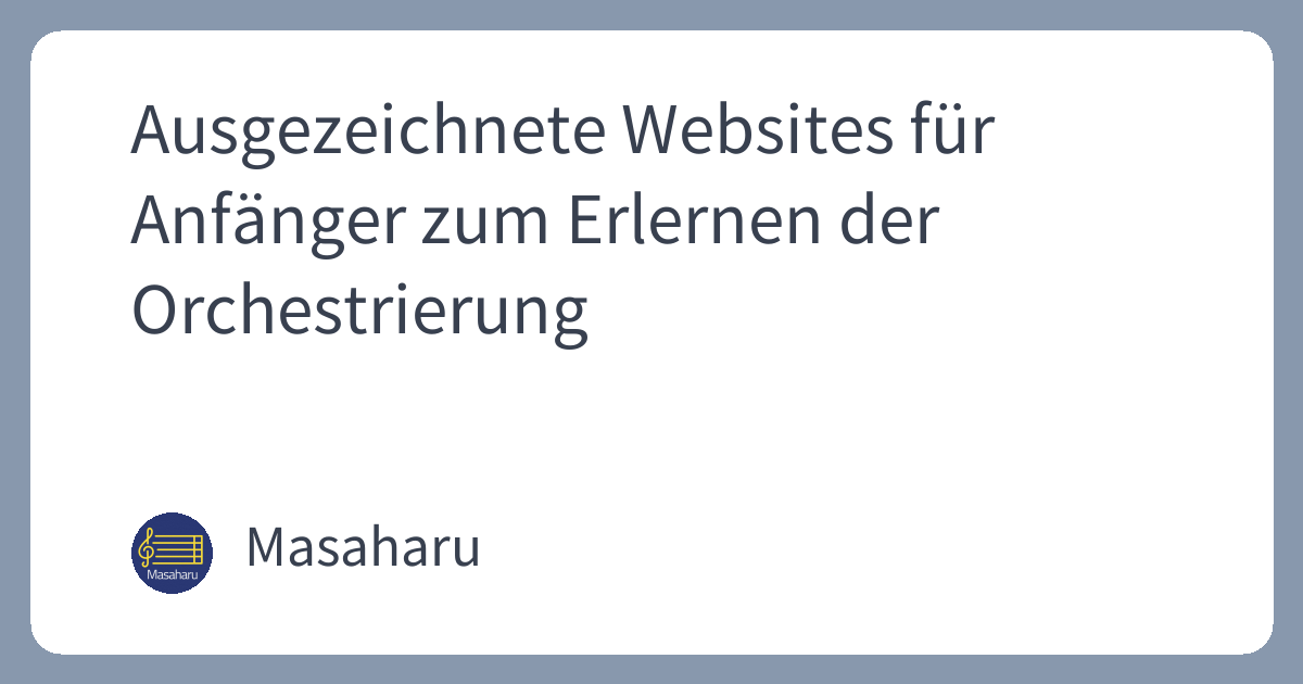 Ausgezeichnete Websites für Anfänger zum Erlernen der Orchestrierung ...